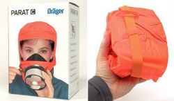 Dräger PARAT C úniková kukla v kompaktním pevném pouzdře | Požární ...