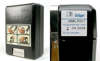 Dräger PARAT C úniková kukla v kompaktním pevném pouzdře | Požární ...